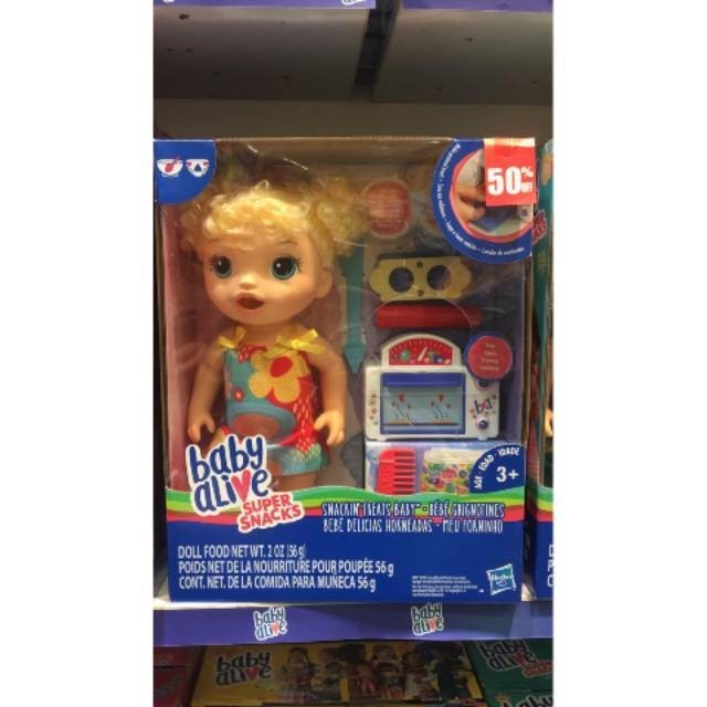 Jual Baby ALive Super Snacks Snackin Treats Baby Lily | Shopee Indonesia