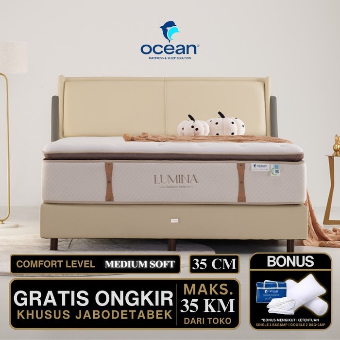 Jual Kasur Springbed Ocean Lumina Natural Latex 160x200 - KASUR AJA | Shopee Indonesia