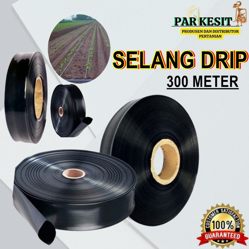 Jual Selang Drip 5 Mikron 300 Meter Selang Tetes Irigasi VICTORY JPN ...