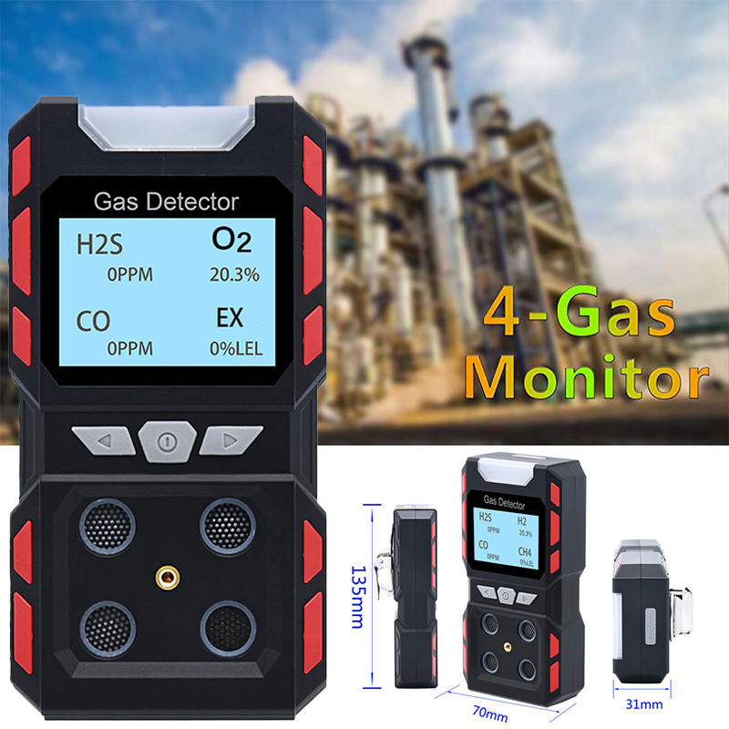 Jual Industrial Multi Gas Combustible Carbon Monoxide Sensor CO CH4 O2 ...