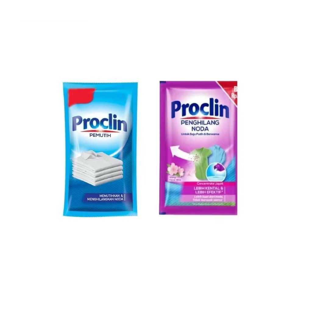 Jual PROCLIN BLEACH PEMUTIH 25ml SACHET | PROCLIN PENGHILANG NODA 25 ml ...