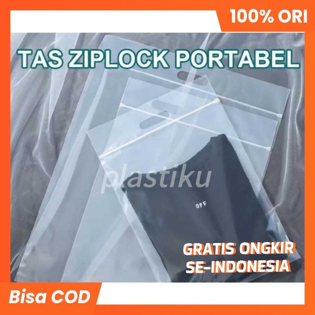 Jual Plastik Ziplock / ziplock 25x35 / plastic / plastik baju ziplock ...