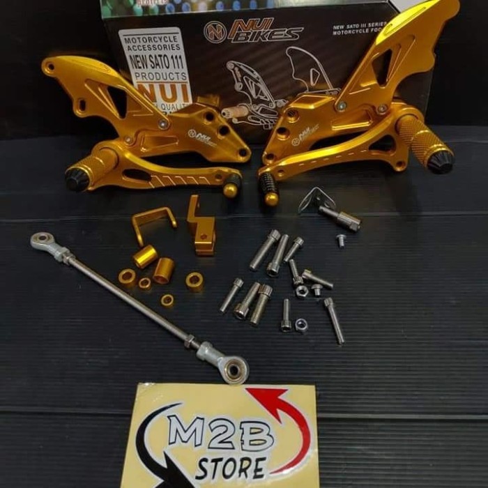 Jual Underbond underbone footstep Nui Bikes Satria FU Injeksi GOLD ...