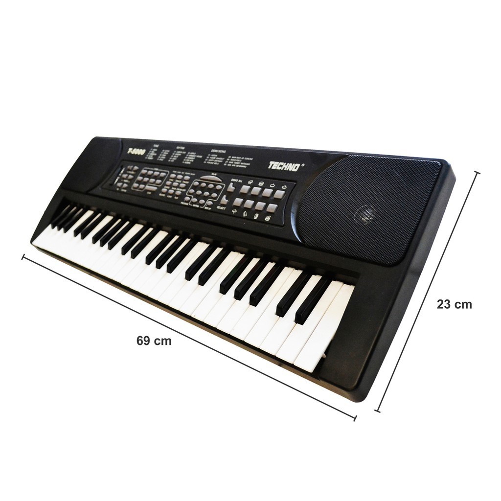 Jual Techno T-5000 Hitam Alat Musik Keyboard Techno Keyboard | Shopee ...