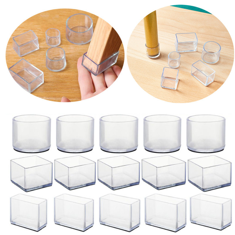Jual 4/8pcs Plugs Cover Furniture Leveling Feet Home Decor Chair Leg ...