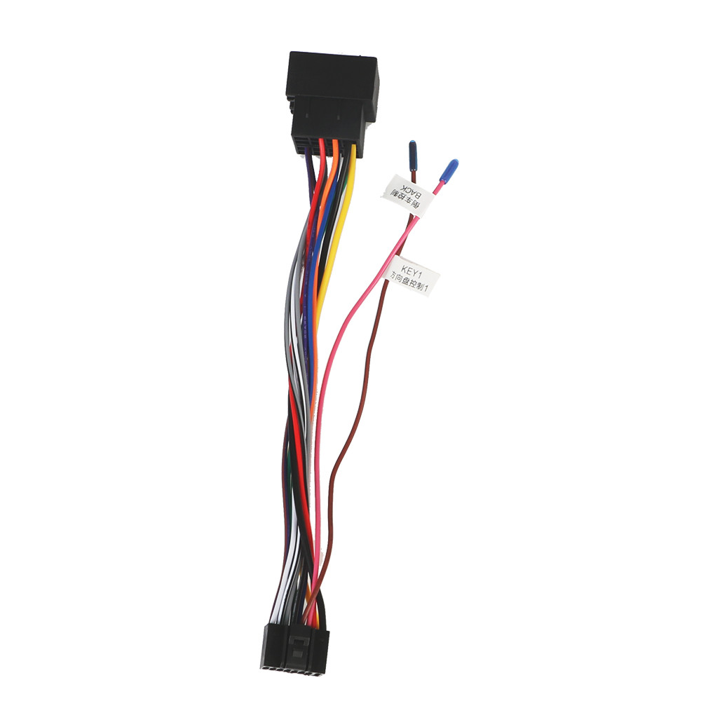 Jual Wire Harness Adaptor Car Wire Cable Adapter Car Stereo Radio 16 ...