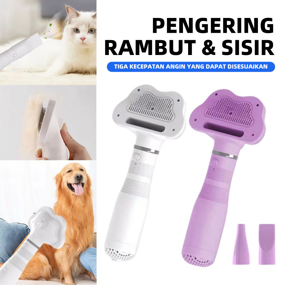 Jual 3 In 1Alat Pengering Bulu Kucing Pet Blower Kucing Hair Dryer ...
