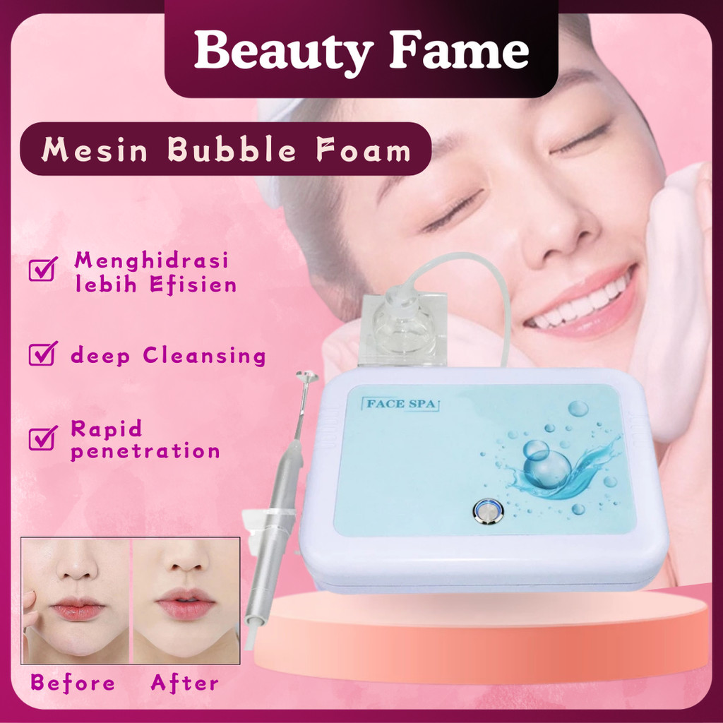 Jual Beauty Fame GARANSI 1 TAHUN Mesin bubble foam maker spa face ...
