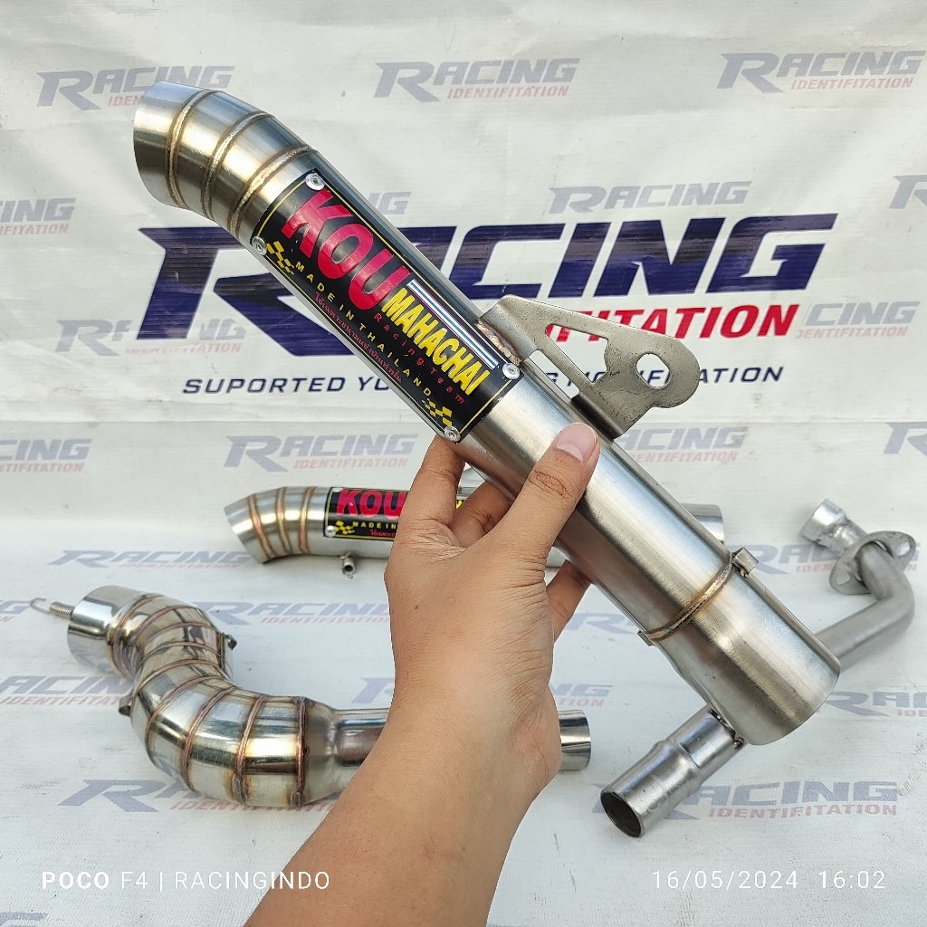 Jual EXHAUST KOU MAHACAI SUPER OPEN 50mm FOR Ex5 Dream/Wave100/Wave110/Wave125/Kriss100/Kriss110 ...