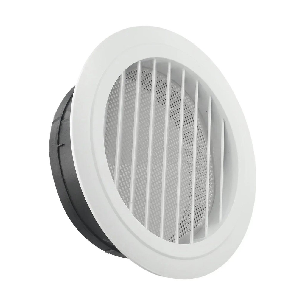 Jual Duct Vents Round Louvered Vents Interior ABS Grille Ventilation ...