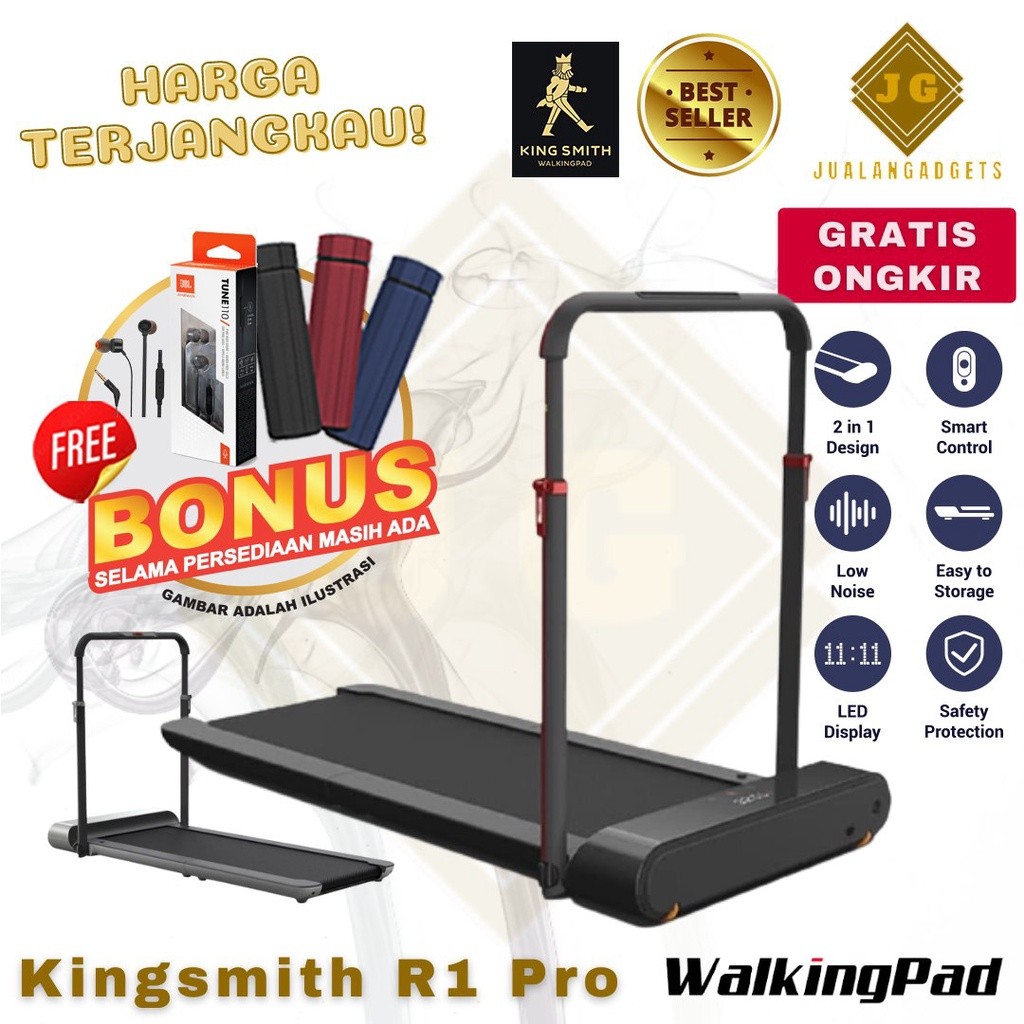 Jual Kingsmith Walkingpad R1 PRO 2in1 Fitness Treadmill - Global ...