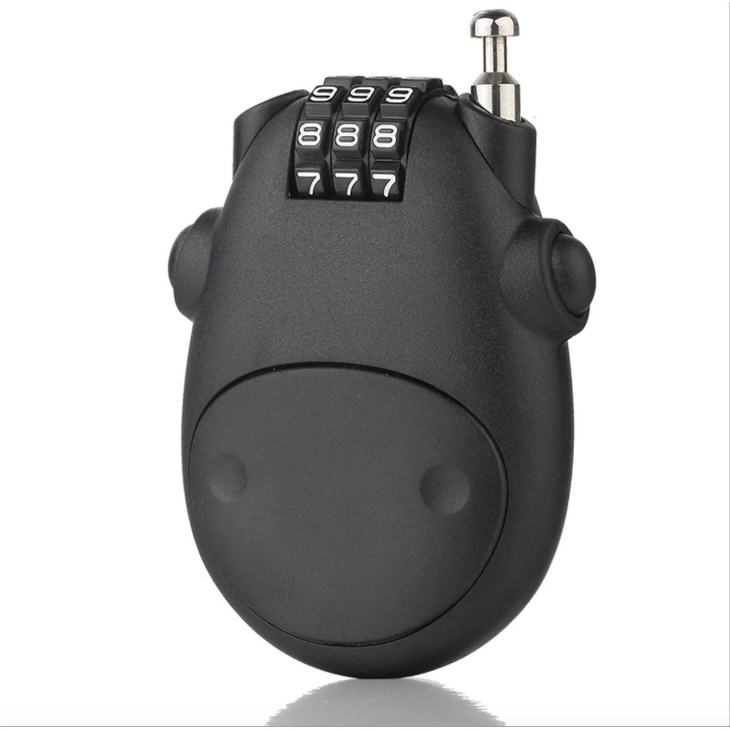 Jual Telescopic Rope Combination Locks Luggage Password Padlock Travel ...