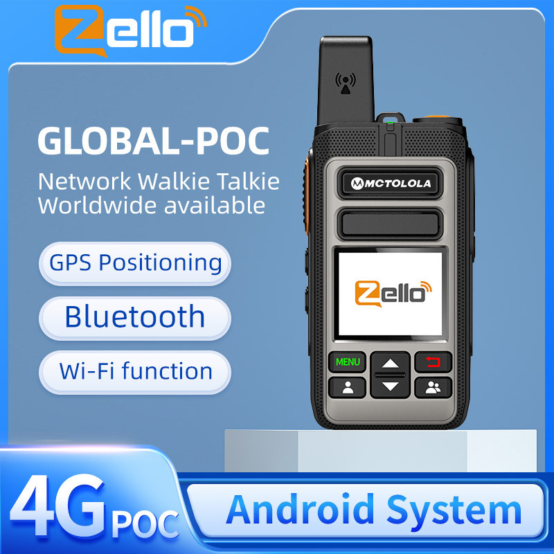 Jual Zello Walkie Talkie 4G 3G 2G Android Sim Card WiFi Network Cell ...