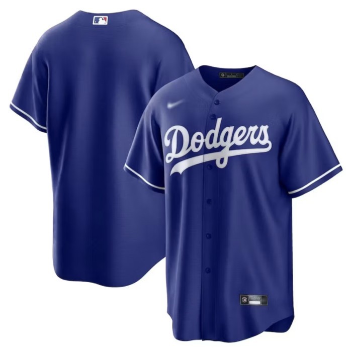 Jual JERSEY BASEBALL MLB LOS ANGELES DODGERS BIRU ICON SIGNATURE - S ...
