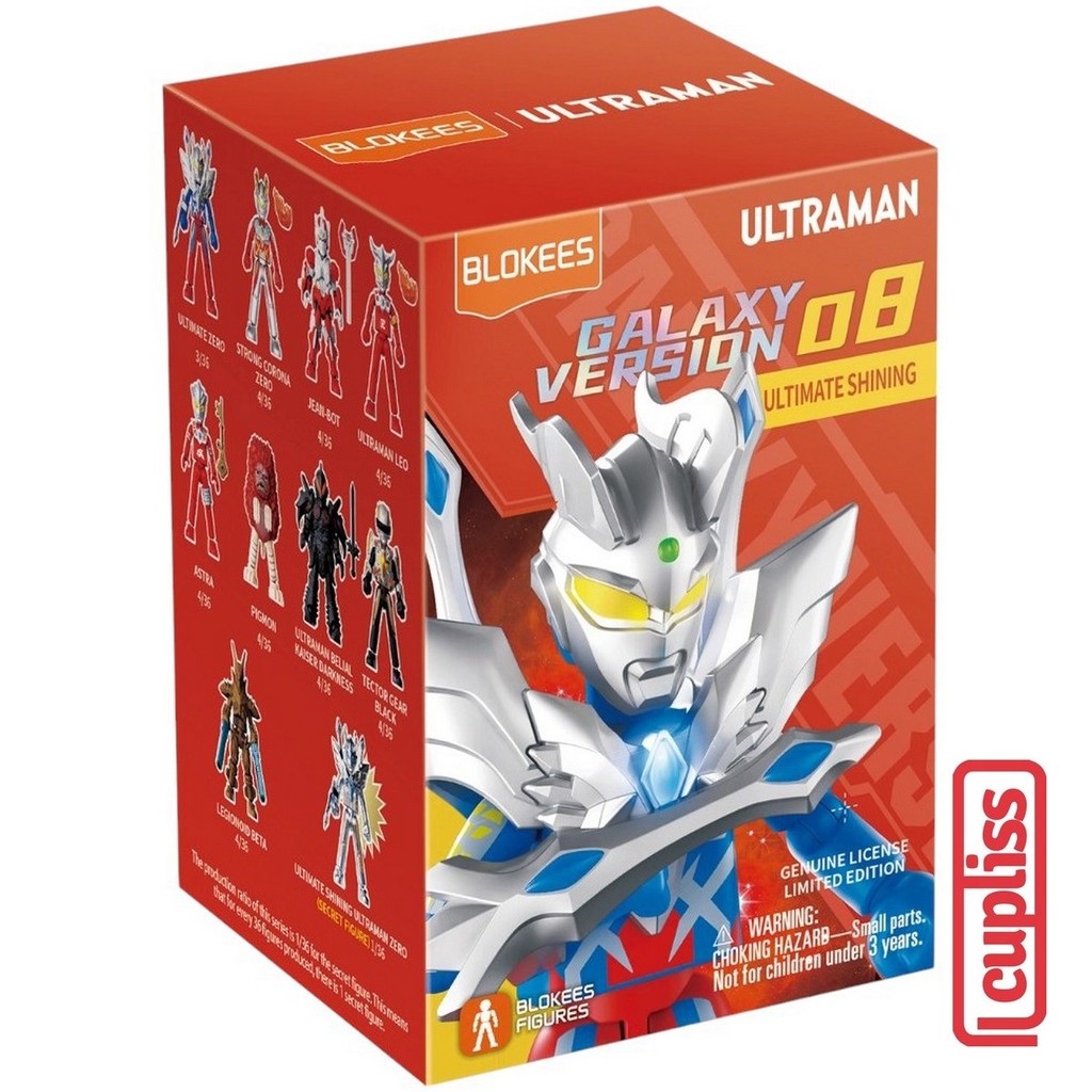 Jual BLOKEES Mini Figures Ultraman 73108 Ultimate Shining 08 Galaxy ...