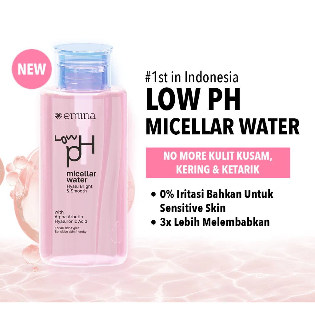 Jual Emina Harga Micellar Water Terlengkap & Harga Terbaru Juni 2026 ...