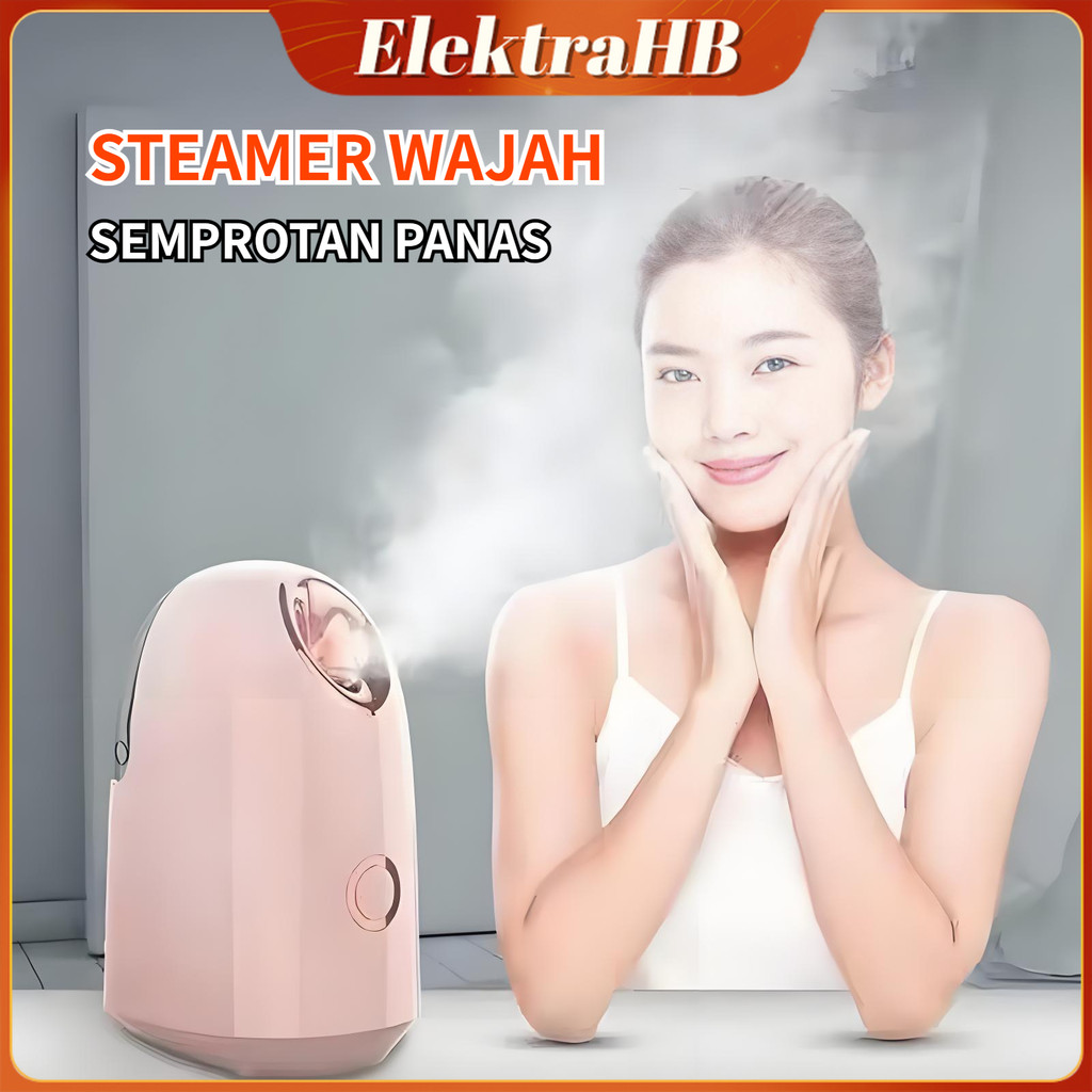 Jual Steamer Wajah Facial Steamer Nano Spray Alat Facial Steam Uap Semprotan Panas Perawatan ...