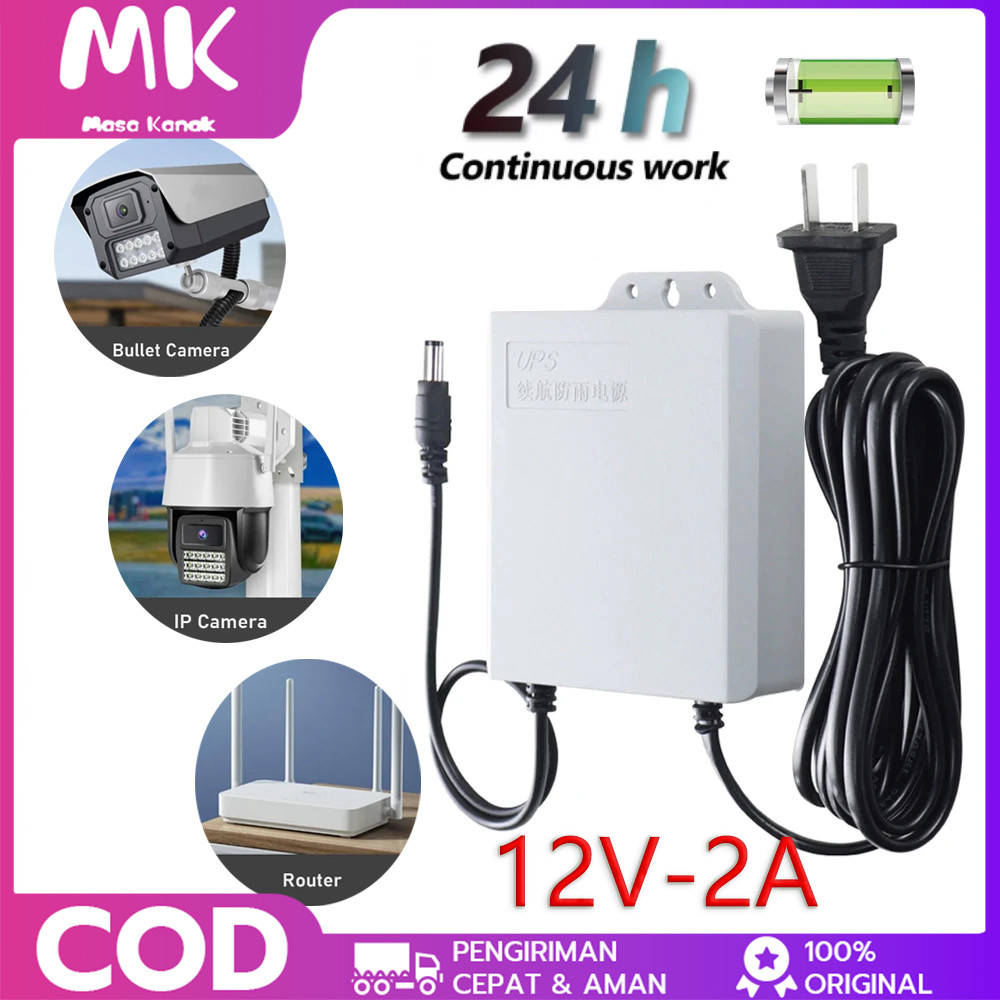 Jual 【COD】Catu Daya Tak Terputus 3600mah Ups Catu Daya Cadangan Mini DC ...