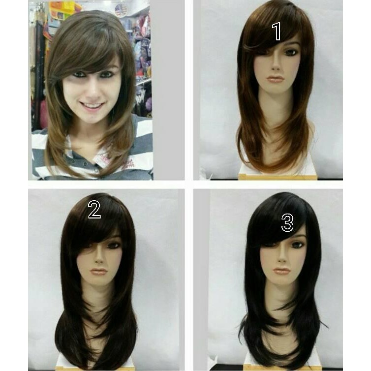 Jual wig shaggy | Shopee Indonesia
