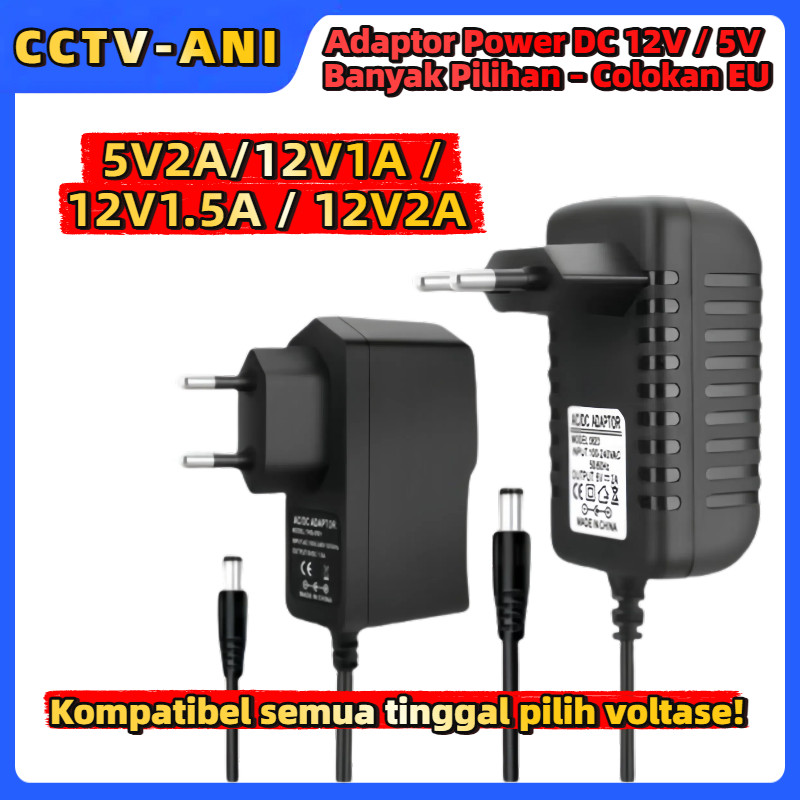 Jual [acckomputer_11] ADAPTOR DC 12V 1A / 1.5A /2A | Shopee Indonesia