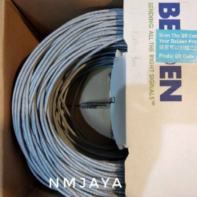 Jual Belden Kabel Lan UTP Cat5e Belden USA Original Harga Meteran Type ...