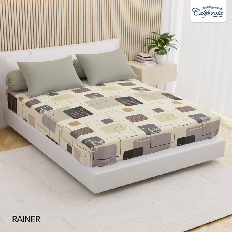 Jual CALIFORNIA Sprei Fitted Rainer | Shopee Indonesia