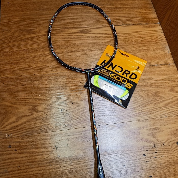 Jual Raket Badminton Hundred T-FUSION 300 (Bonus Senar+Tas) 100% ...