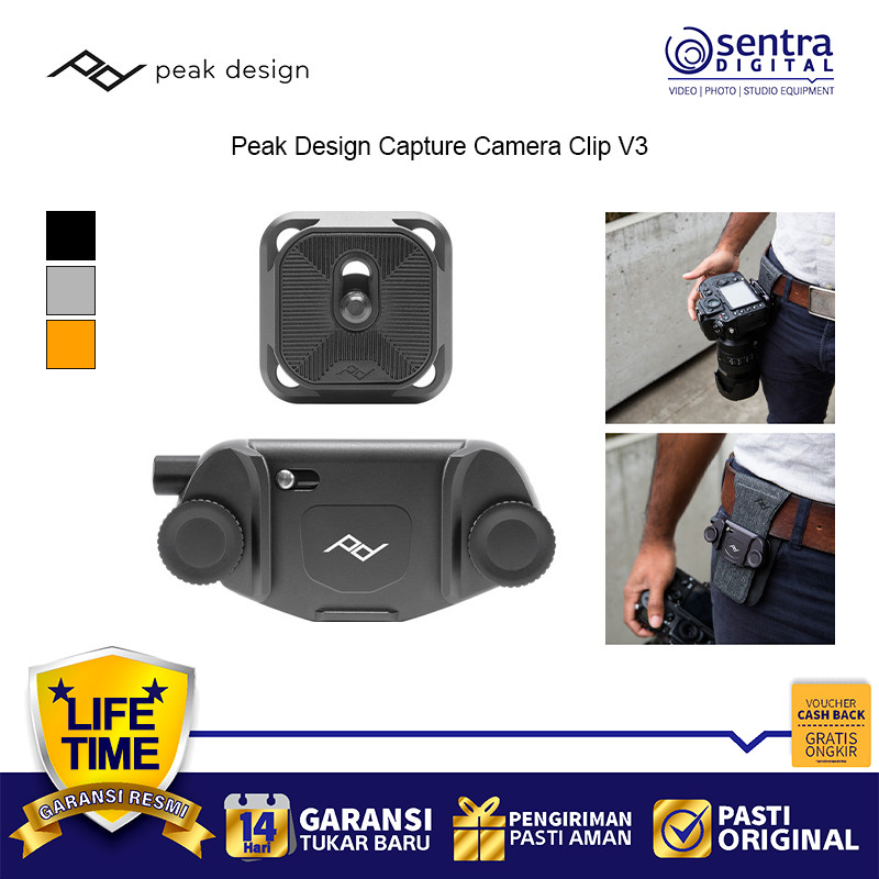 Jual Peak Design Capture Clip V3 for Camera | Shopee Indonesia