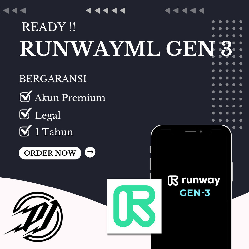 Jual Runwayml Gen 3 Unlimited 1 Tahun Resmi | Shopee Indonesia