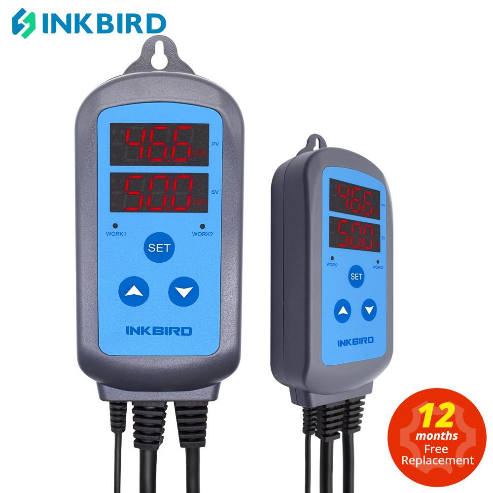 Jual INKBIRD IHC-200 Pre-wired Digital Dural Stage Humidity Controller ...