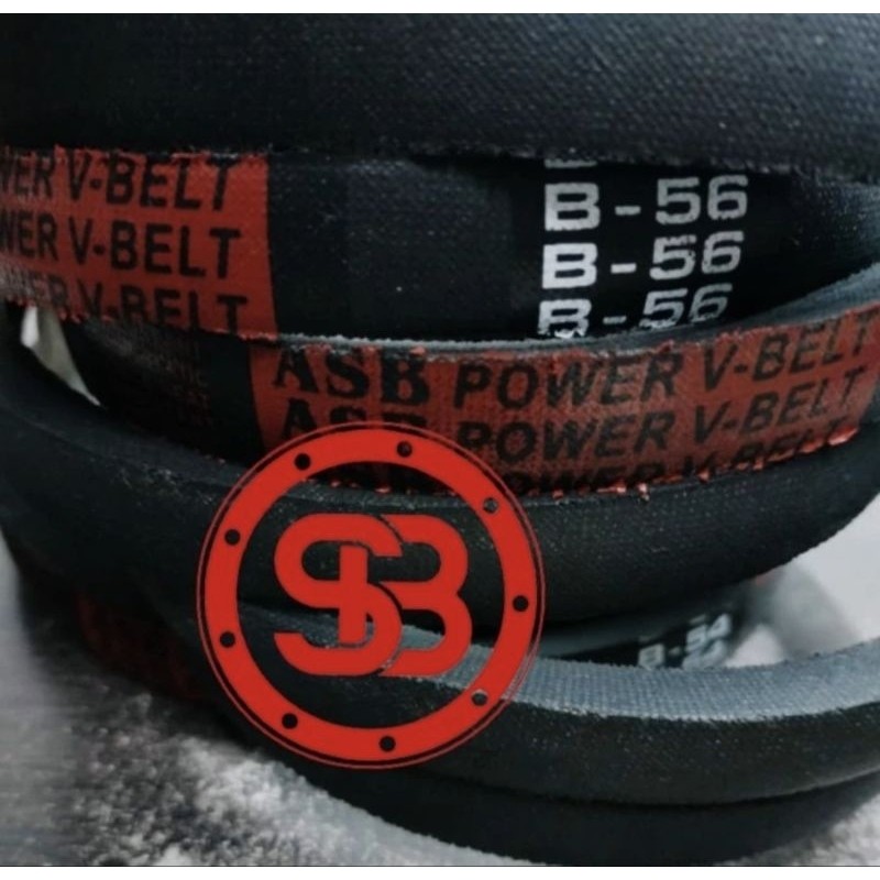 Jual V BELT FAN BELT TALI KIPAS B56 B 56 MERK ASB | Shopee Indonesia