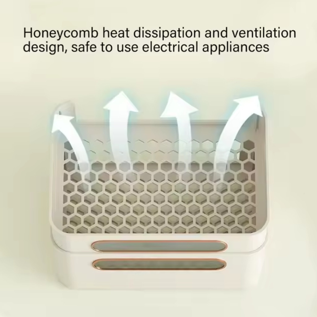 Jual Multipurpose Storage Box Practical Open - WiFi Router Storage Box ...