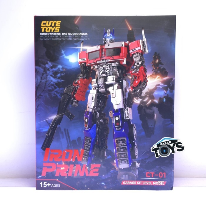 Jual Cute Toys CT-01 Iron Prime Optimus Prime ROTB Mainan Robot ...