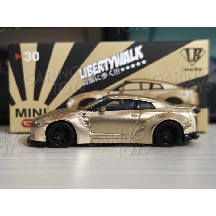 Jual Mini GT LBWORKS Nissan GT-R (R35) Type 1 Satin Gold | Shopee Indonesia
