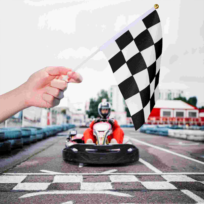 Jual 20pcs Race Racing Checkered bendera Bendera Balap Race Hand ...