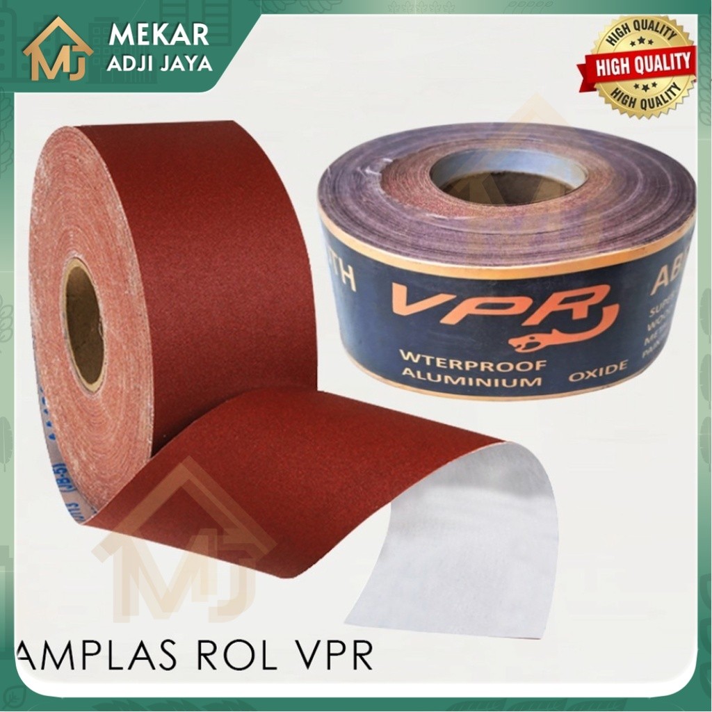 Jual Amplas Roll Meteran Ampelas Kayu Tembok Vpr Vsm Asli Mekar Aji ...