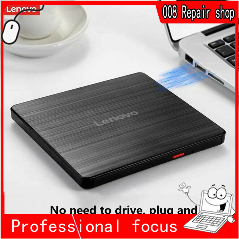 Jual Lenovo GP70N External CD/DVD Drive USB2.0,Optical Burner Player ...