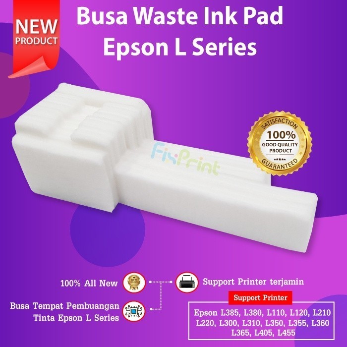 Jual Busa Waste Ink Pad Epson L110 L120 L121 L210 L220 L300 L310 L350 ...