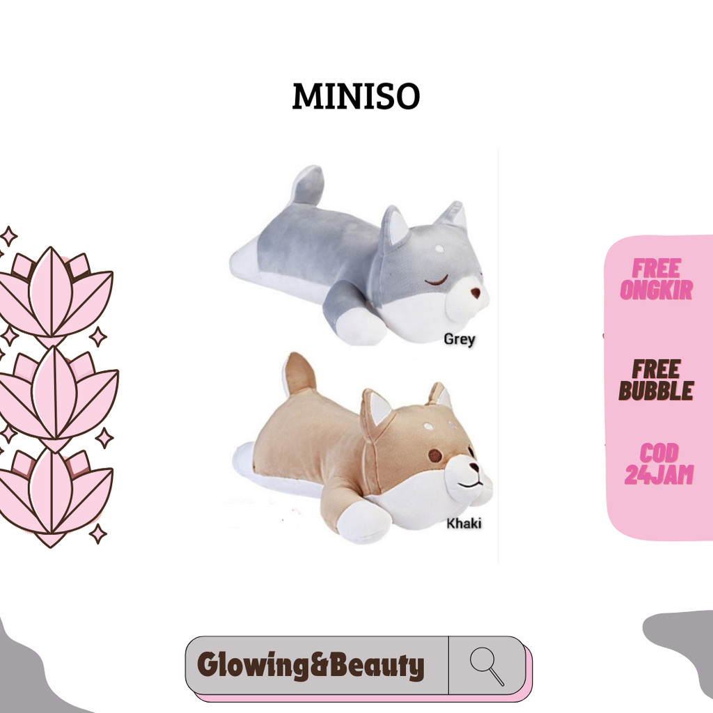 Jual MINISO PLUSH TOY DOG 40CM | Shopee Indonesia