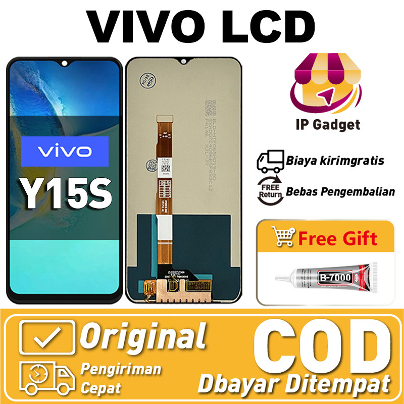 Jual Original Lcd VIVO Y15S fullset ori asli Layar hp touchscreen ...