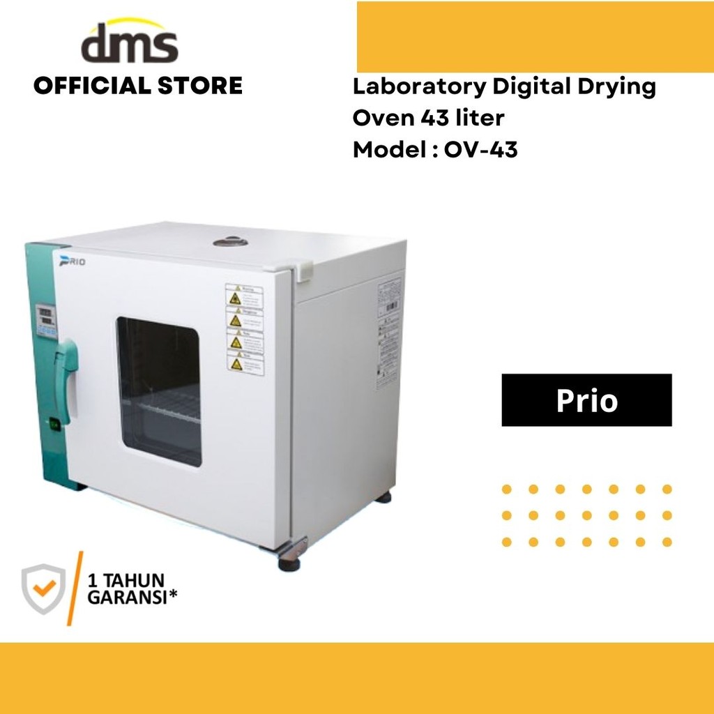 Jual Laboratory Digital Drying Oven 43 liter Prio | Shopee Indonesia