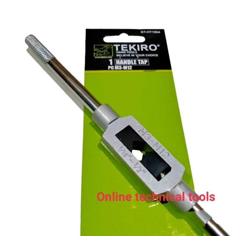 Jual GAGANG HAND TAP M1 - M10 M3 - M12 TEKIRO ALAT BANTU TAB BALIK TAP ...