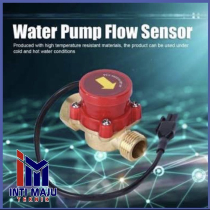 Jual Water Flow Switch Pompa air 1" x 3/4" Saklar Otomatis pompa air ...