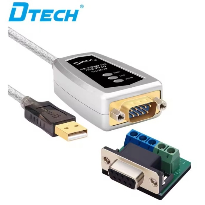 Jual USB to RS485 RS422 Serial Converter D-Tech with FTDI Chip | Shopee ...