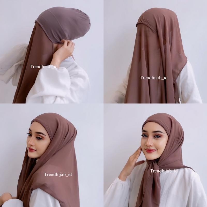 Jual HIJAB JILBAB SEGITIGA INNER FUJI INSTAN SQUARE / SQUARE INNER 2 ...
