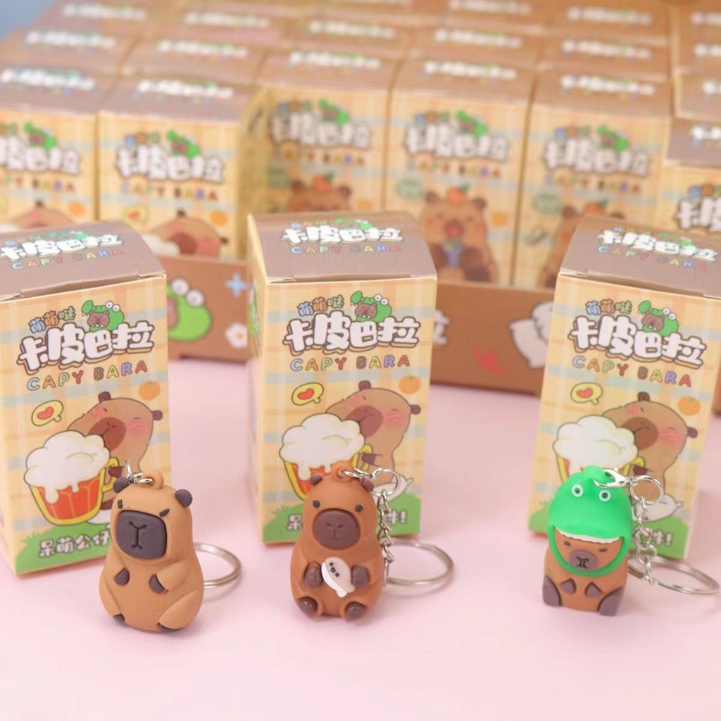 Jual Blind Box - Gantungan Kunci Capybara - Keychain Lucu - Kotak ...