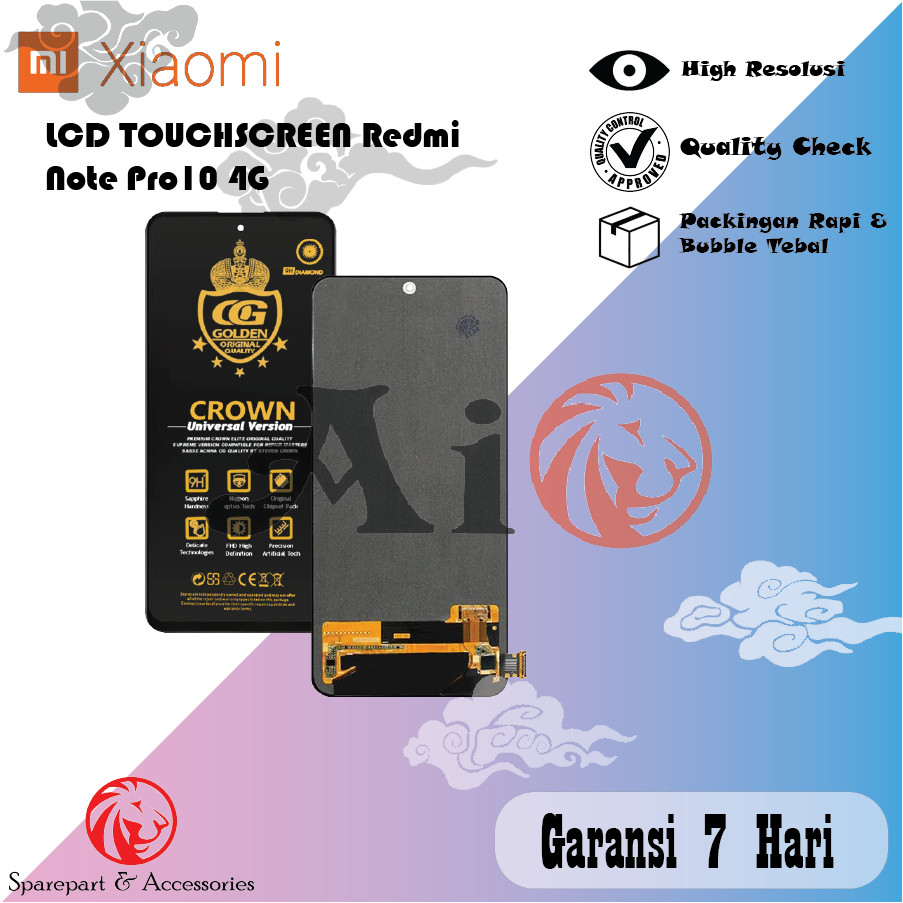 Jual LCD TOUCHSCREEN XIAOMI REDMI NOTE 10 PRO 4G / NOTE 10 PRO MAX / NOTE 11 PRO 4G ORIGINAL ...
