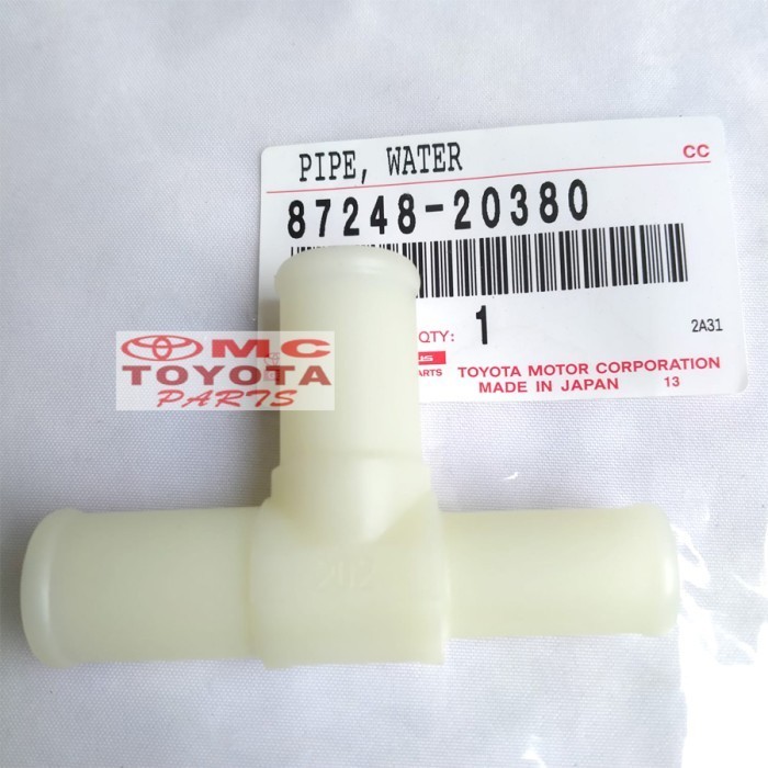 Jual Pipa Pipe Inlet Heater Water Nepel Alphard Wish Noah 87248-20380 ...