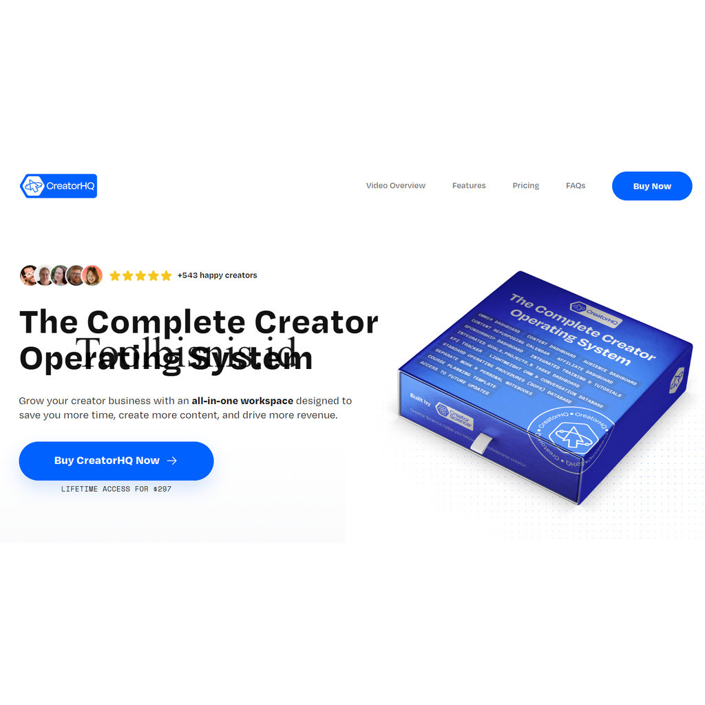 Jual Creator HQ - The Complete Creator Operating Template System - All ...