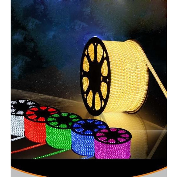 Jual lampu led strip selang 2835 120 led 220V 100M mata rapat ...